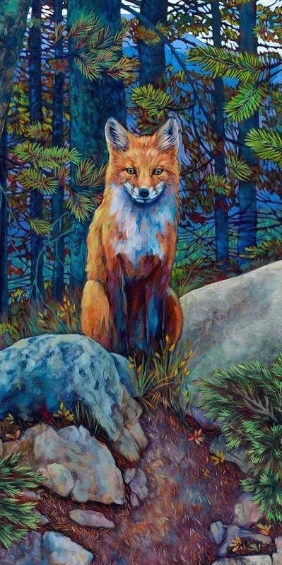 Aimant/Magnet - A Wild Encounter - Kari Lehr Art | Atelier-boutique ...