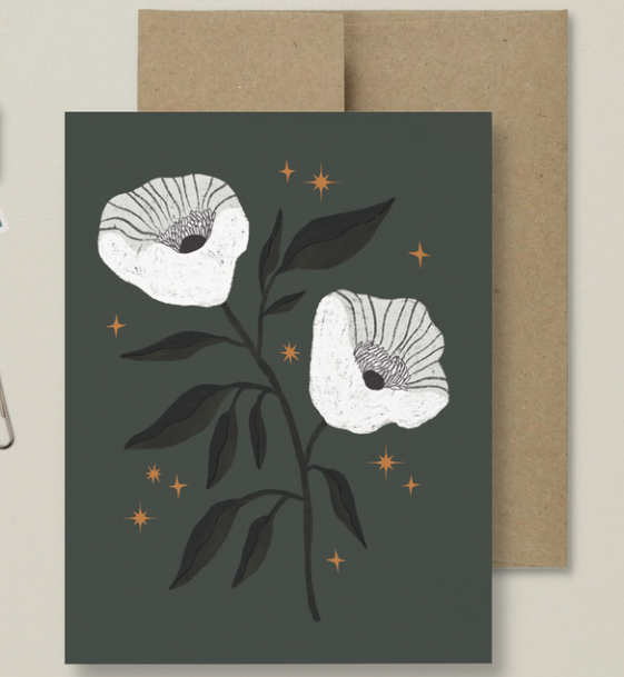 Carte de souhaits - Sympathie - Hilda Wolf | Atelier-boutique Femme ...